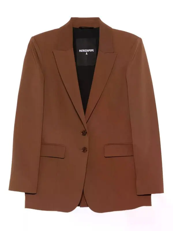 Patrizia Pepe Notched-lapel Blazer