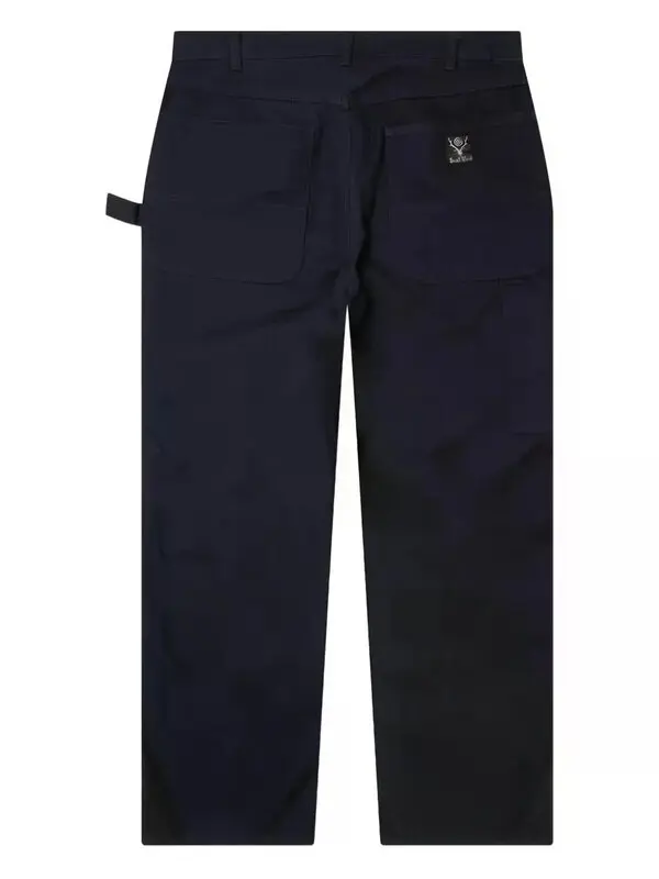 SOUTH2 WEST8 Logo-patch Trousers