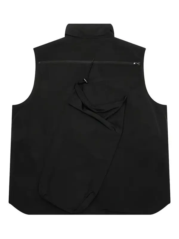 SOUTH2 WEST8 Multi-pocket Zip-up Gilet - Black