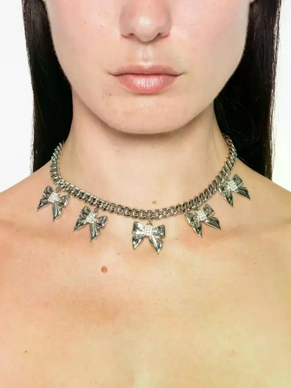 Alessandra Rich Bow-embellished Necklace