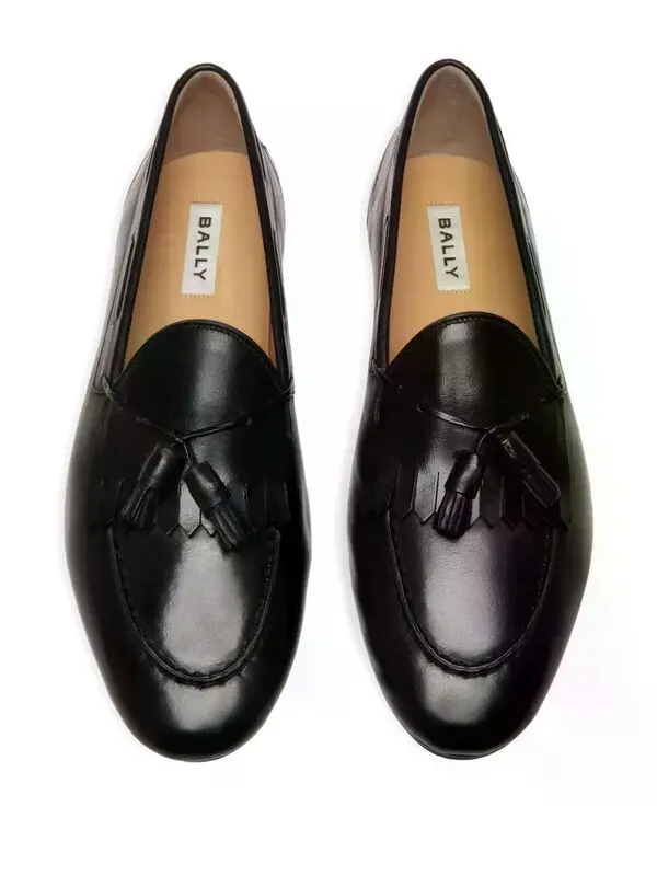 Bally Tassel-Detail Loafers - Black - 30% Off | Editorialist display picture 3