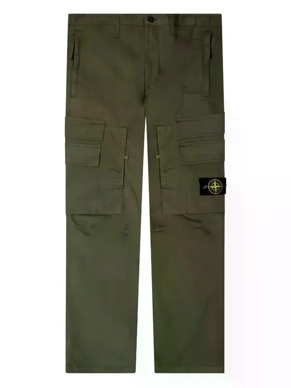 Stone Island Compass-badge Cargo Pants - Green