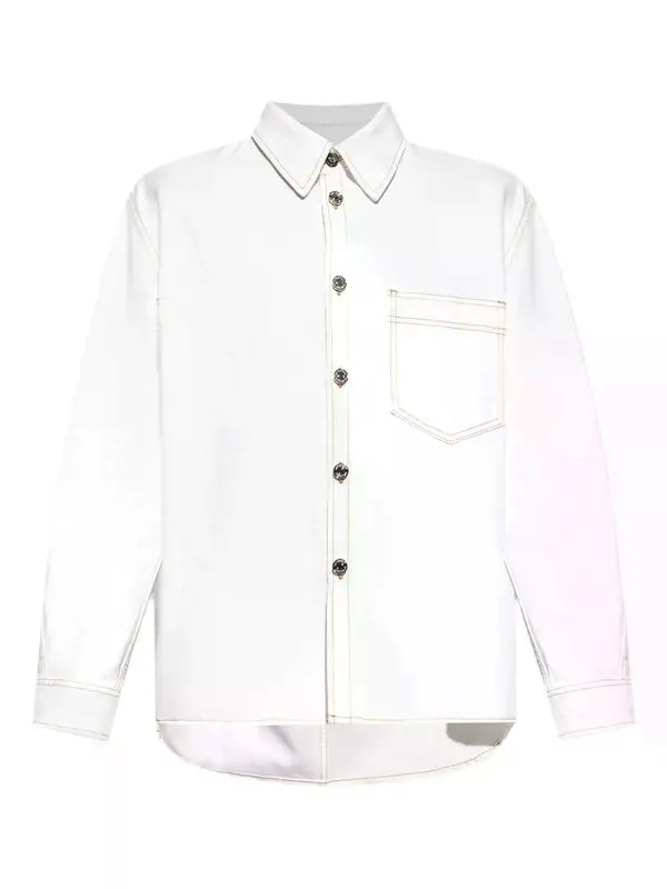 Givenchy Button-fastening Patch-pocket Shirt