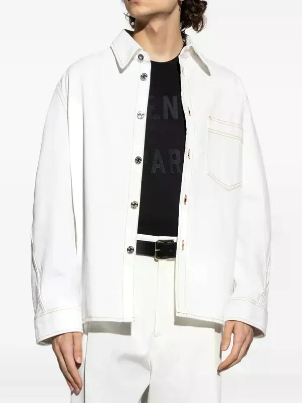 Givenchy Button-fastening Patch-pocket Shirt