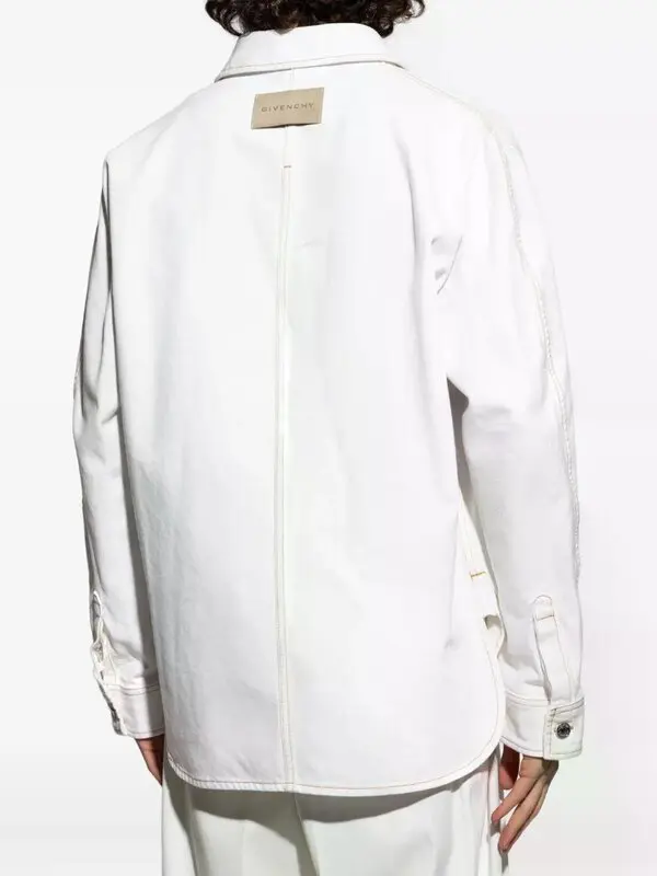 Givenchy Button-fastening Patch-pocket Shirt