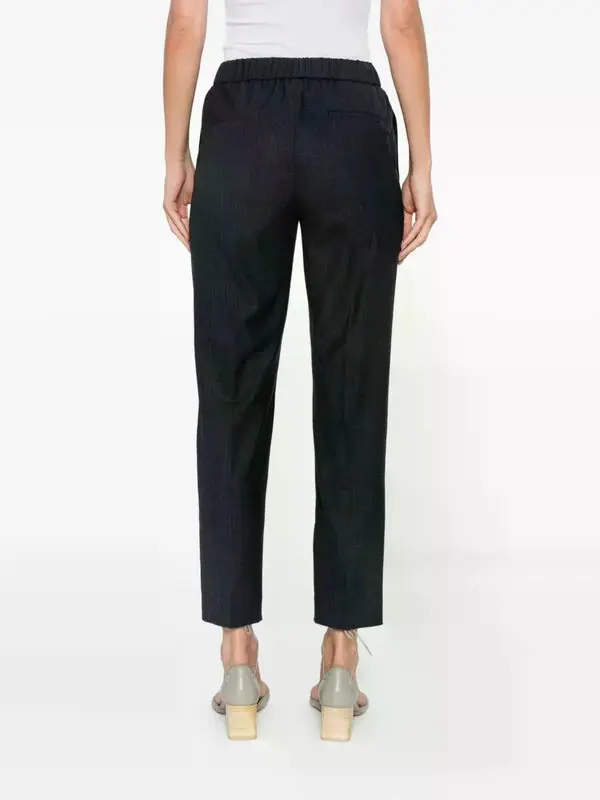Peserico Wool-blend Cropped Trousers