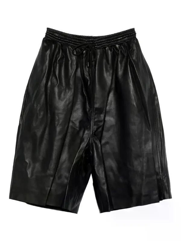 LỰU ĐẠN Leather Shorts
