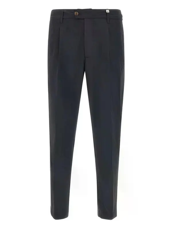 MYTHS Pleated-pocket Trousers - Black