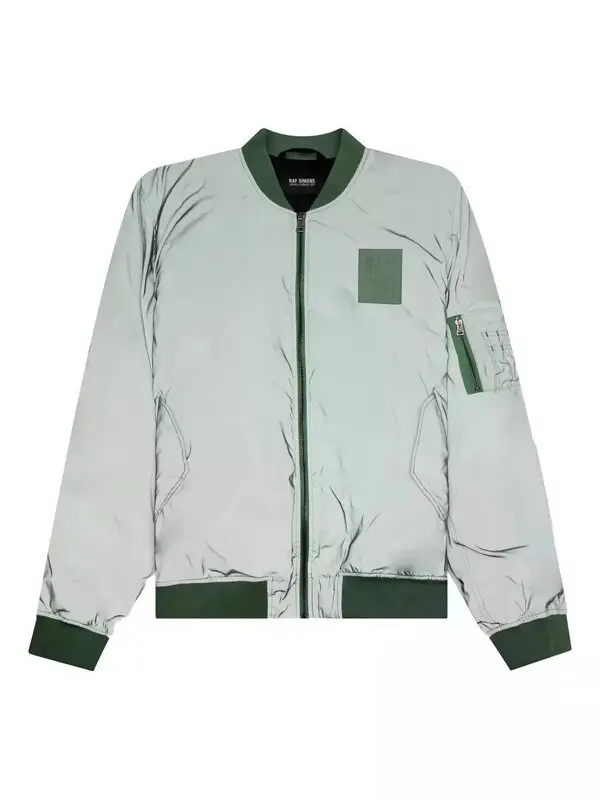 Raf Simons Logo-patch Bomber Jacket
