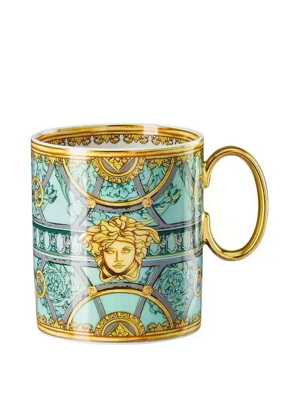 Versace La Scala Del Palazzo Mug - Green