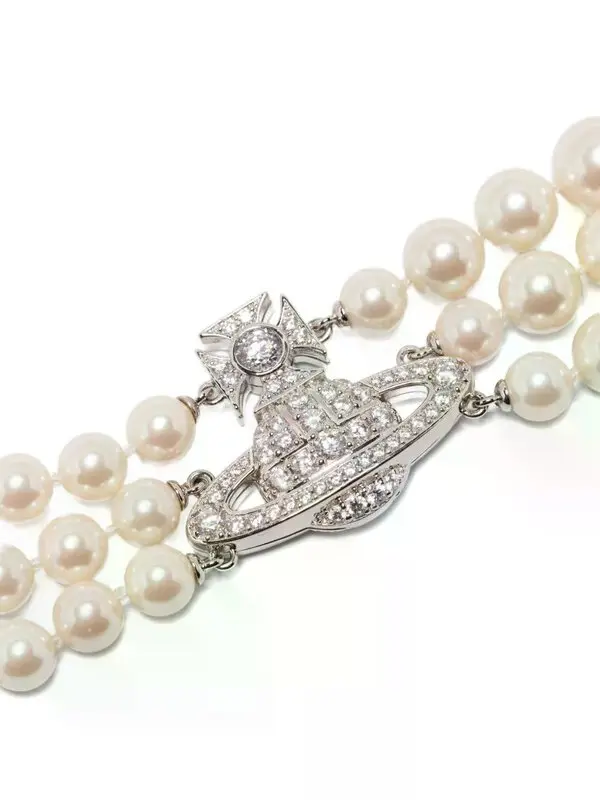 VIVIENNE WESTWOOD Orb Faux-pearl Necklace