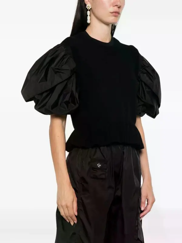 Cecilie Bahnsen Round-neck Sleeveless Sweater