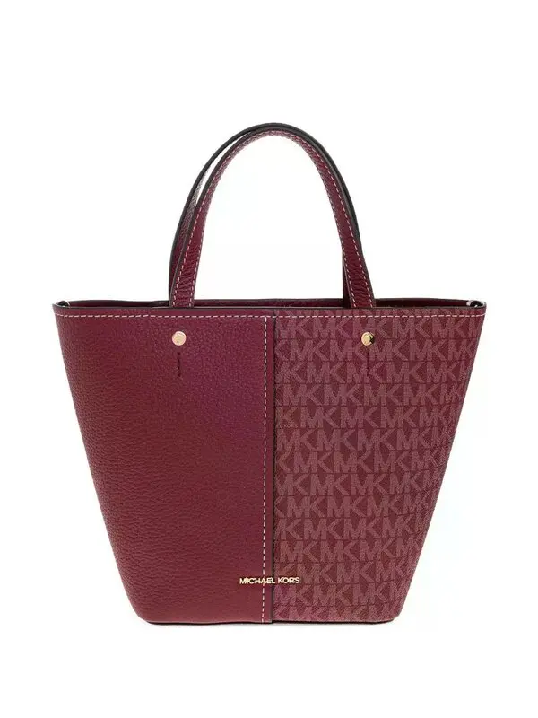 Michael Kors Monogram Panelled Tote Bag