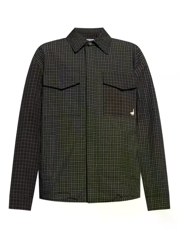 Moschino Checked Shirt Jacket