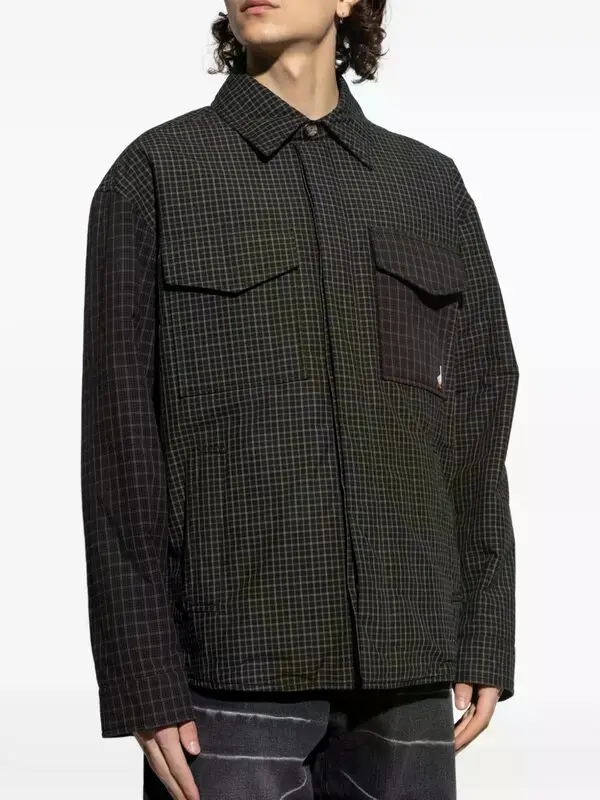 Moschino Checked Shirt Jacket