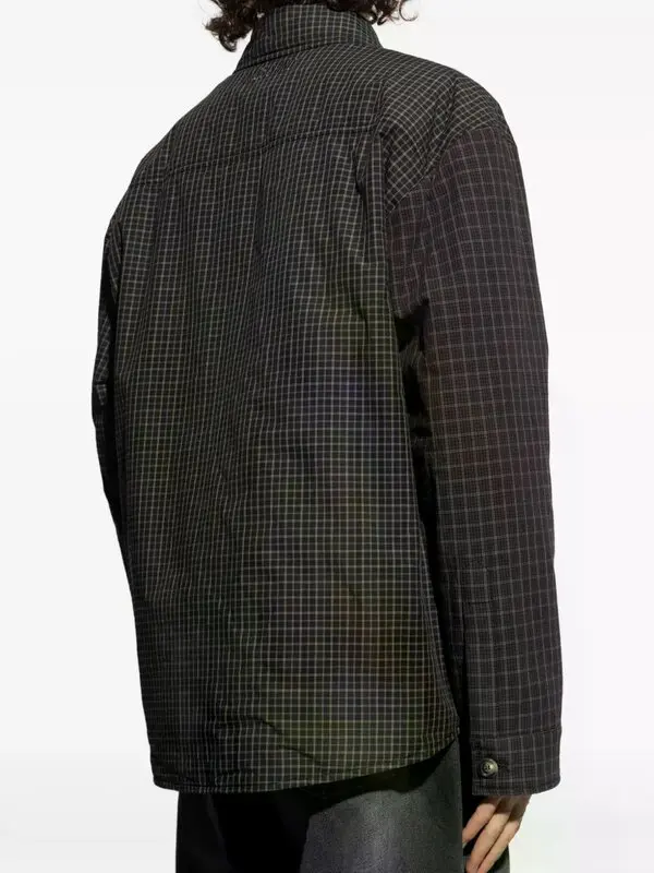 Moschino Checked Shirt Jacket