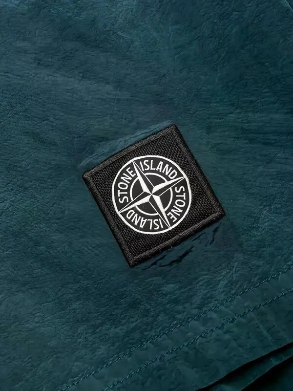 Stone Island Logo-patch Deck Shorts
