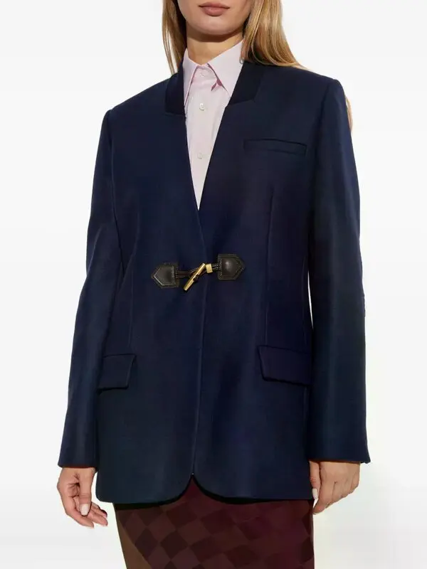 Moschino Elbow-patch Wool-blend Blazer