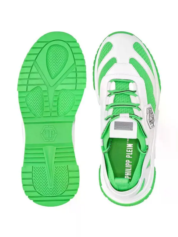 Philipp Plein Predator Sneakers - Green