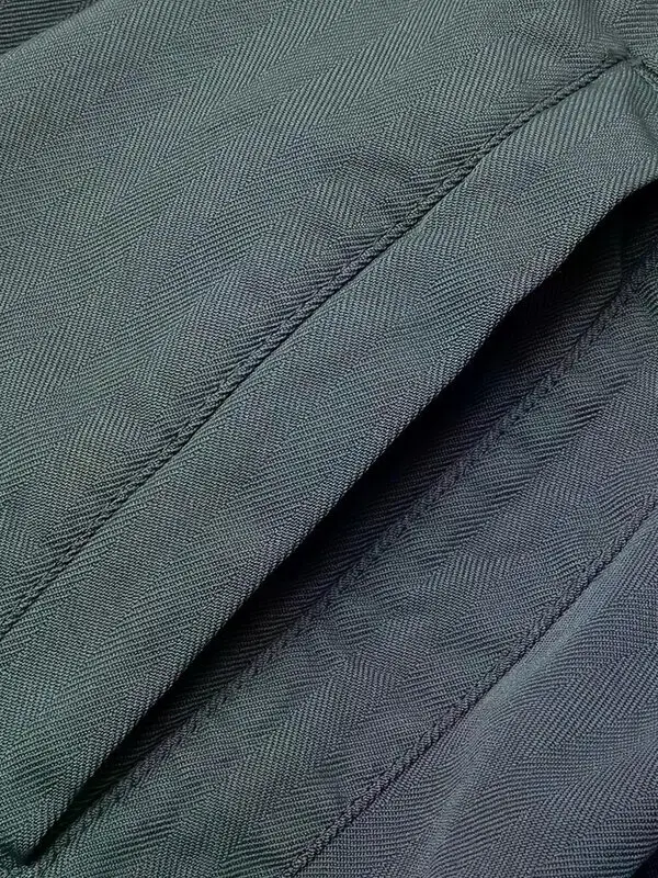 Undercover Elasticated-waist Herringbone Trousers