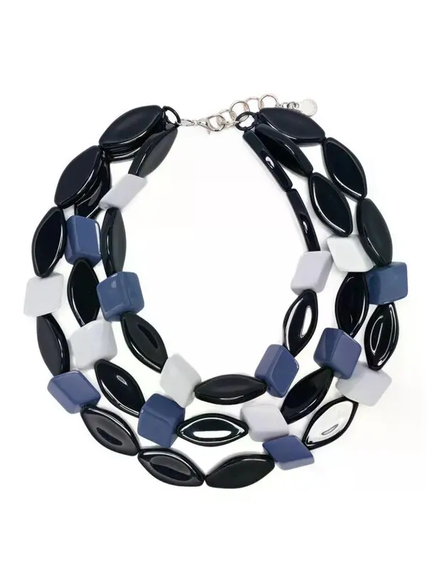 Emporio Armani Multistrand Necklace - Blue