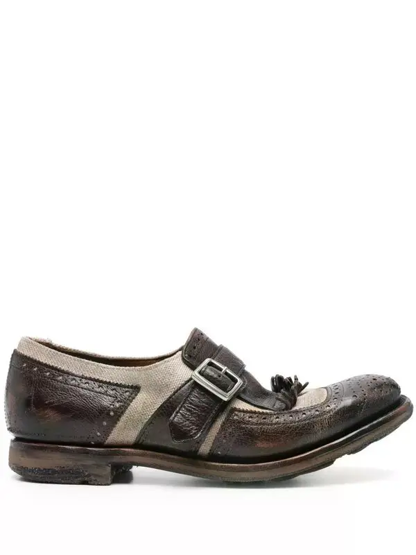 Church's Panelled Leather Loafers