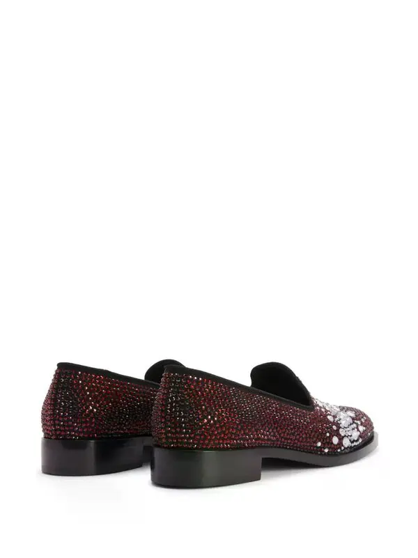 GIUSEPPE ZANOTTI Matildha Crystal-embellished Loafers