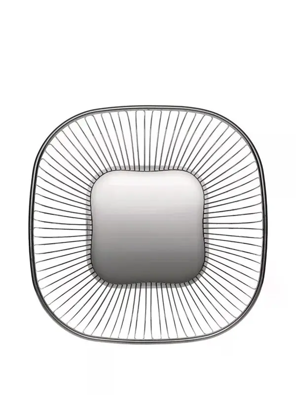 ALESSI Square Wire Basket - Grey