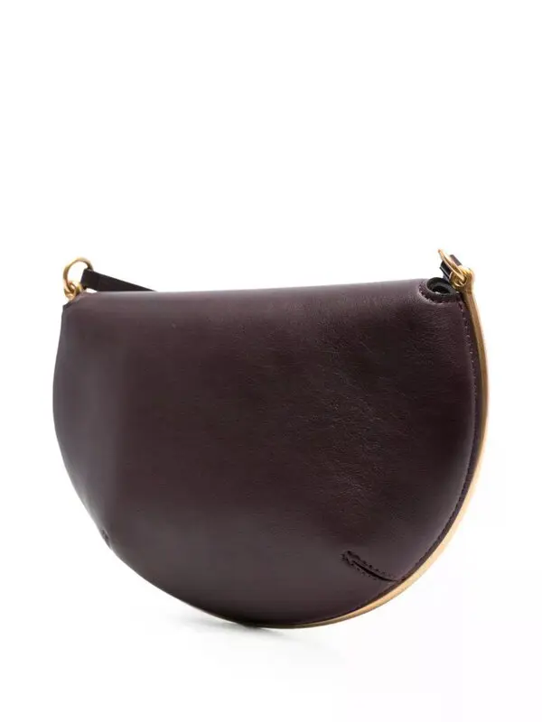 WANDLER Mini Kate Crescent Calf Leather Bag - Red