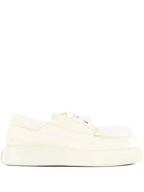 REFERENC Tahoe Moc-toe Platform Sneakers - White