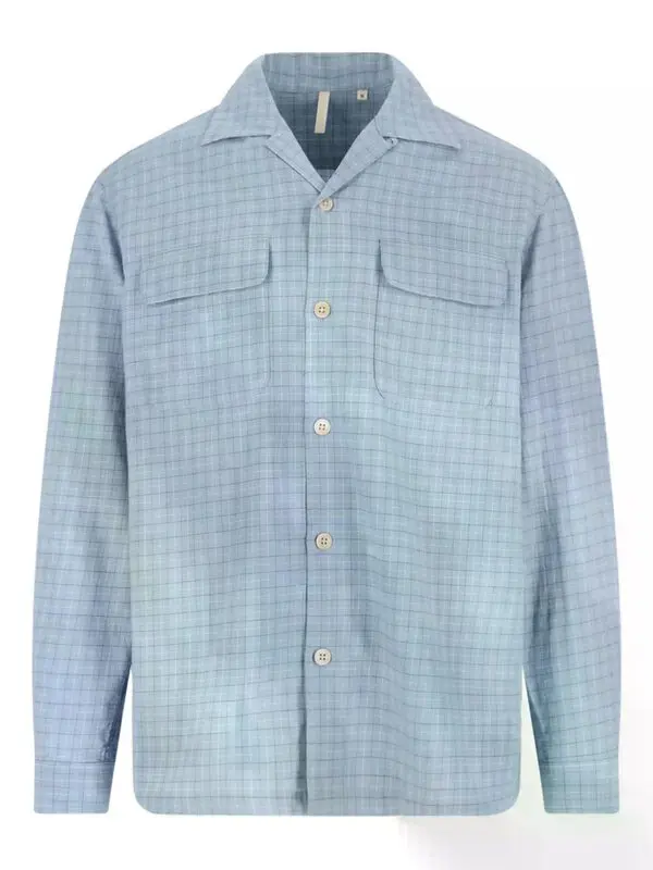 SUNFLOWER Pocket Check Shirt