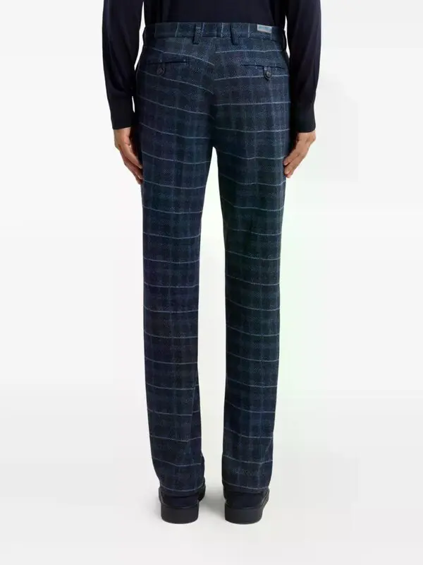 Etro Check Regular Trousers
