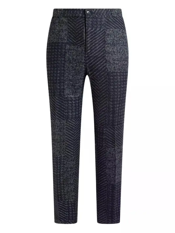 Etro Tailored Patchwork Trousers
