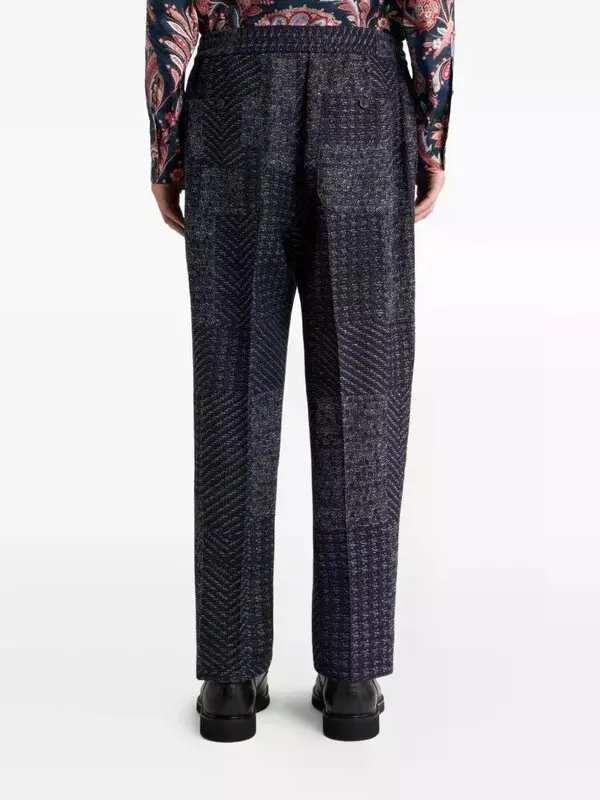 Etro Tailored Patchwork Trousers