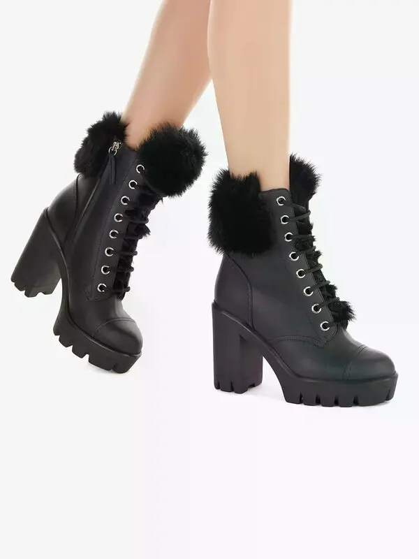 GIUSEPPE ZANOTTI Moyra Boots - Black