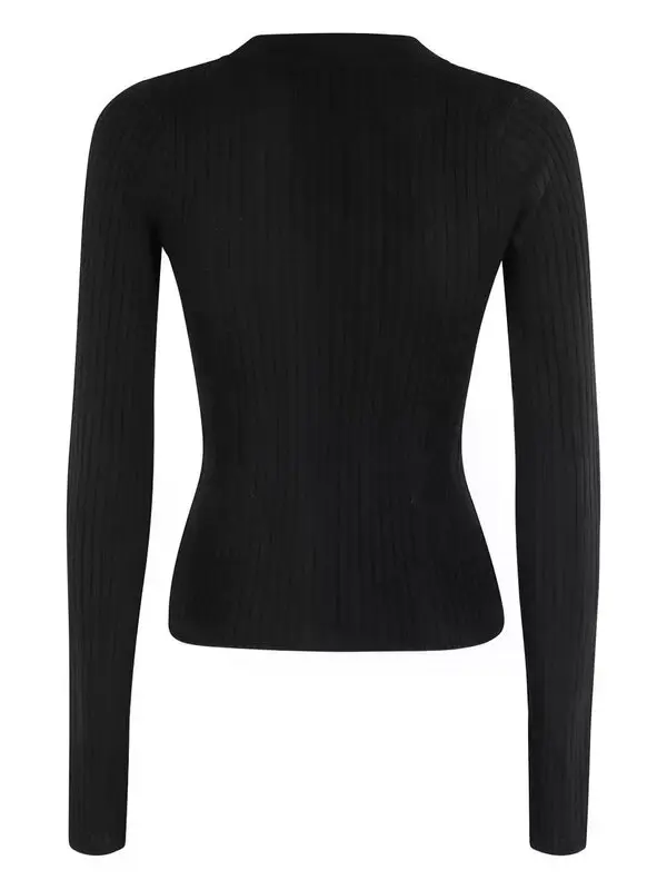 HERSKIND Ribbed Long-sleeved Top