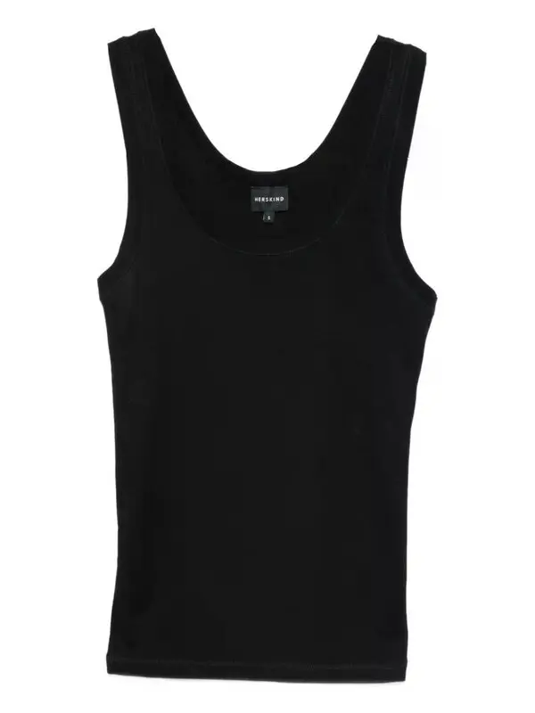 HERSKIND Fine-ribbed Tank Top