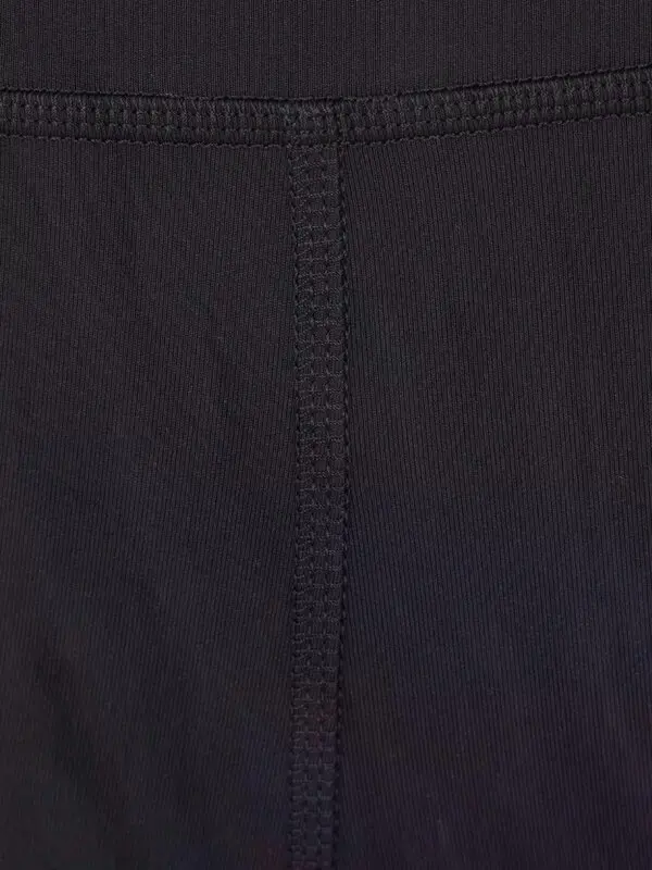 Adidas By Stella McCartney Logo-embellished High-waisted Shorts
