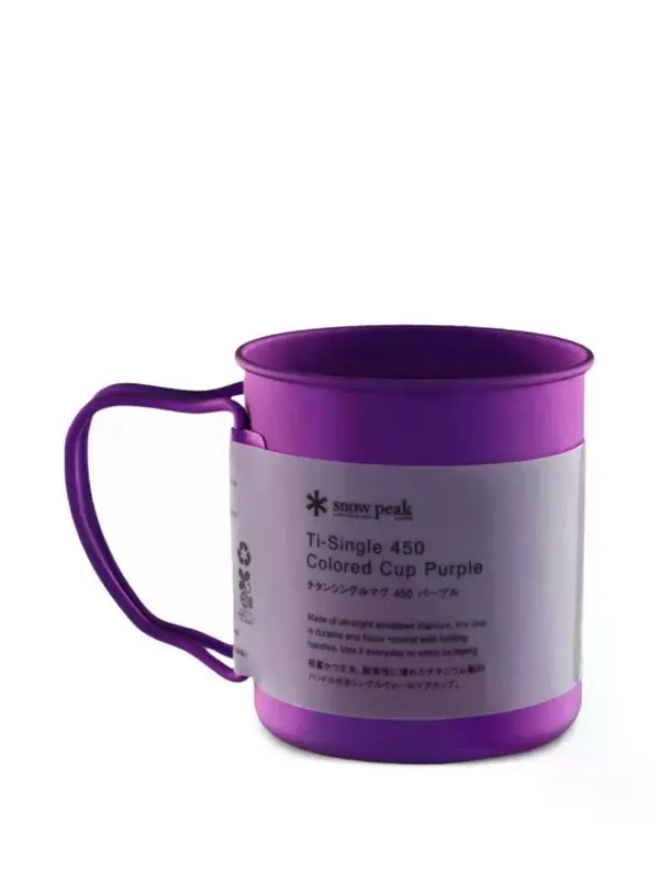 SNOW PEAK Ti-single 450 Mug - Purple