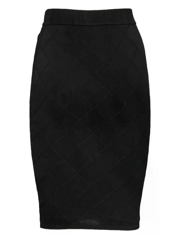 MARCIANO Diamond-pattern Skirt