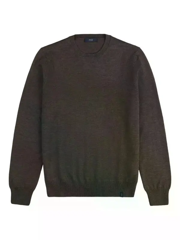 FAY Crew-neck Wool Sweater