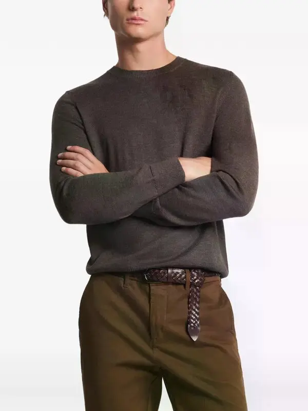 FAY Crew-neck Wool Sweater
