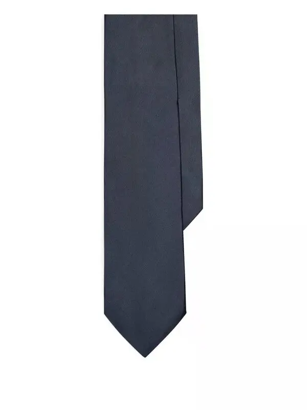Ralph Lauren Purple Label Silk Neck Tie - Blue