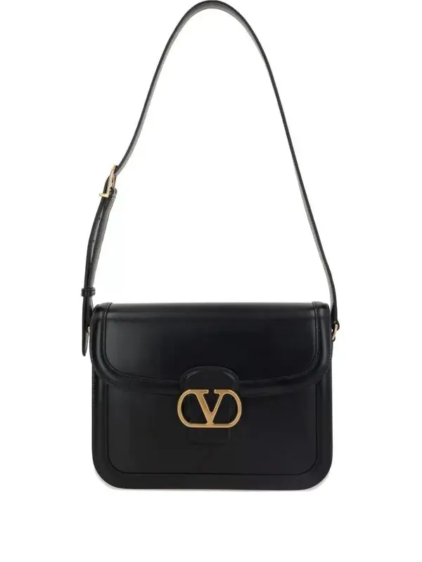 Valentino Garavani Vlogo Shoulder Bag - Black