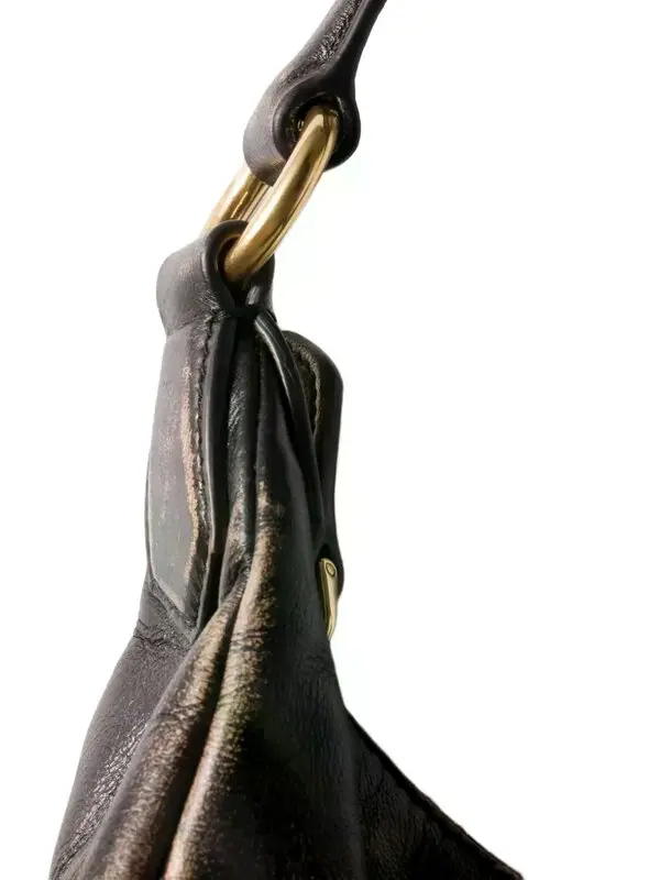 Miu Miu Pocket Lambskin Shoulder Bag - Brown
