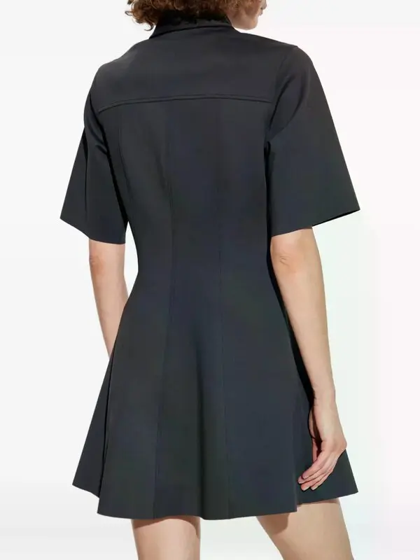 GANNI Embellished Mini Dress - Black