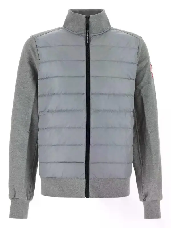 Canada Goose Quilted-panel Full-zip Jacket