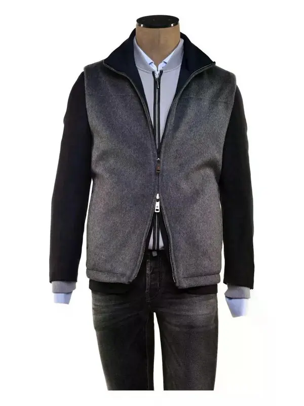 Kiton Reversible Cashmere Gilet