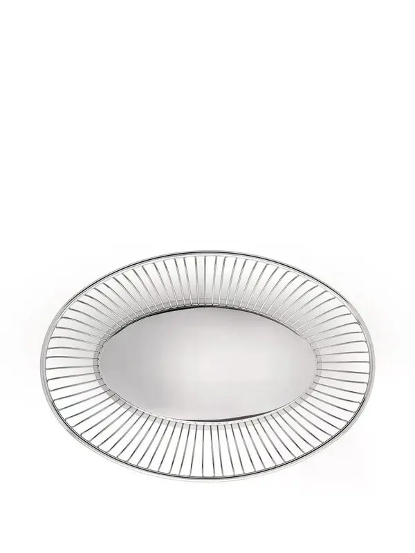 ALESSI Oval Wire Basket - Grey