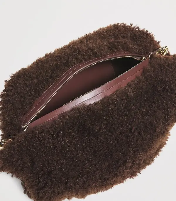 Fabiana Filippi Shearling Shoulder Bag